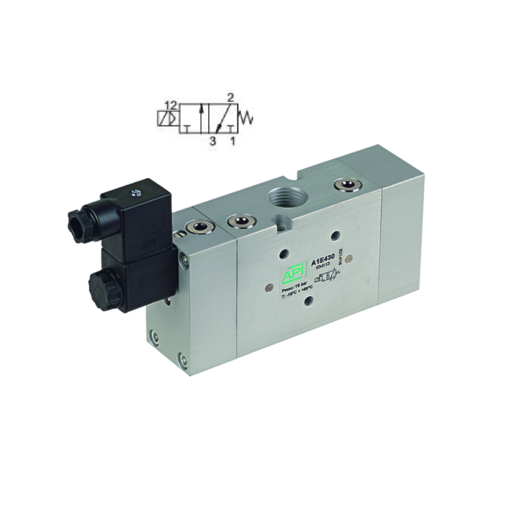 1/2” 3/2 NC Electrically Operated Valve | A1E430