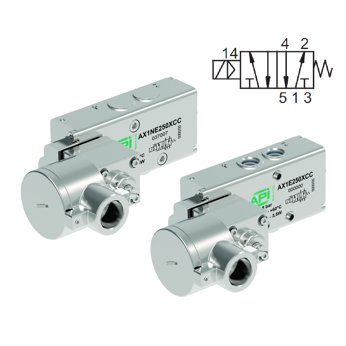 Buy 3/2 Solenoid/Spring Flameproof Coil Inline & NAMUR (Electrically ...