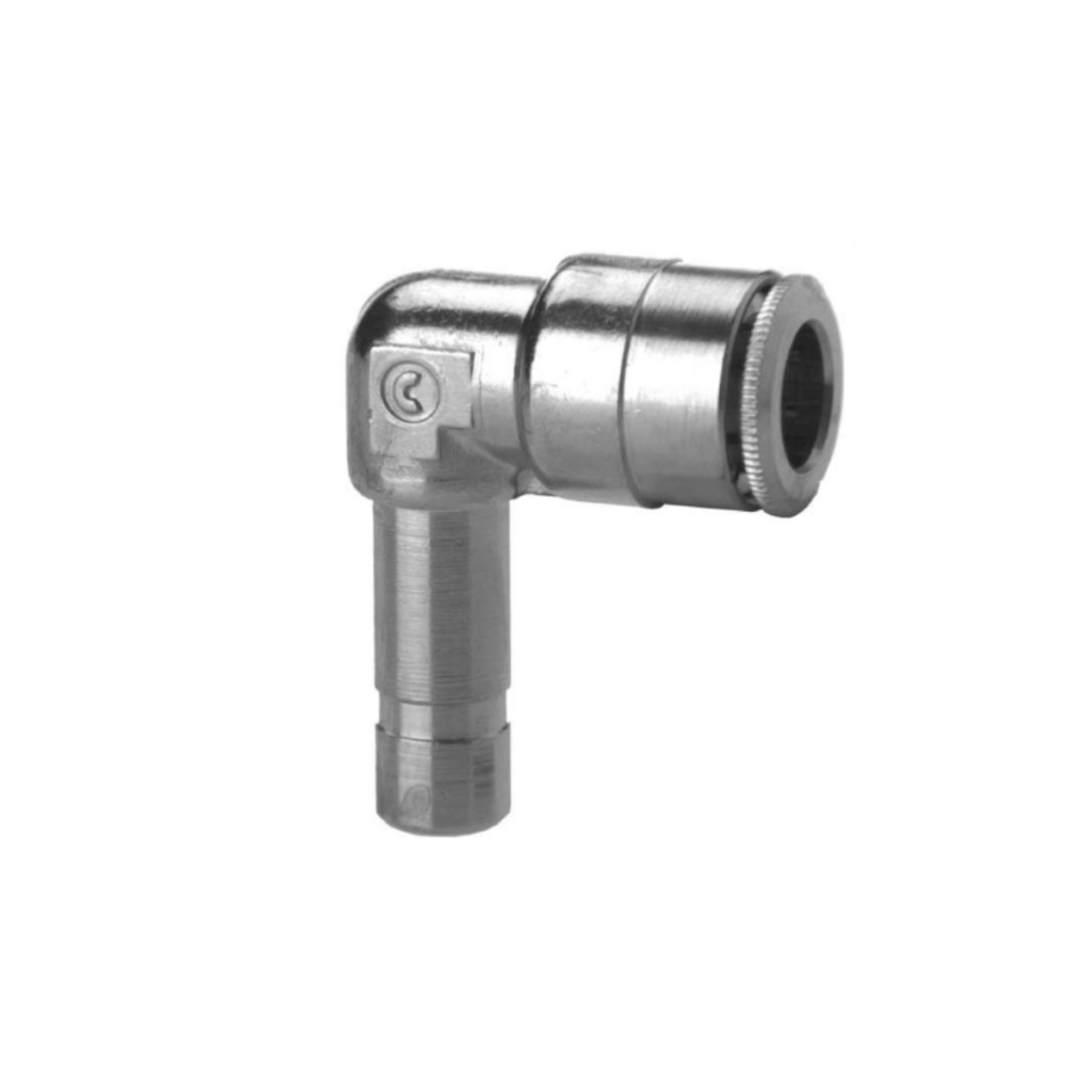 Push In Fitting Tube To Stem Elbow-6mm Tube-6mm Tube | 6555 6-6
