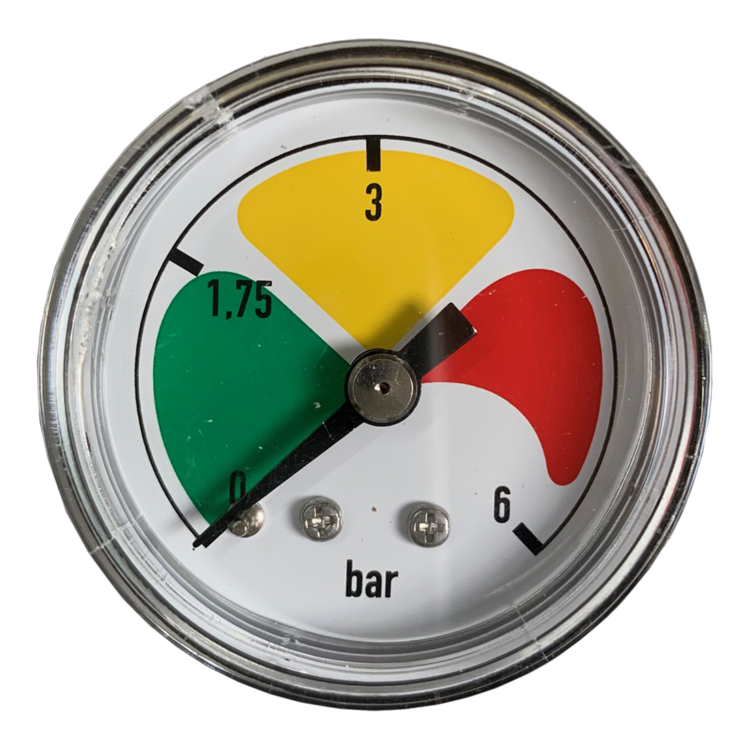 1/8" BSPT Male Threaded Visual Clogging Indicator | MFICO06