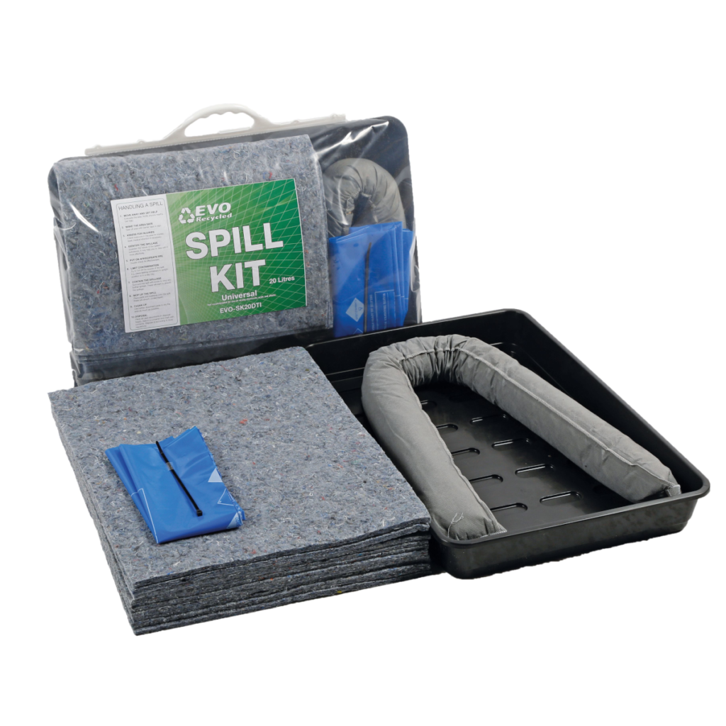 30 Litre Spill Kit With Drip Tray | EVO-SK30DTI