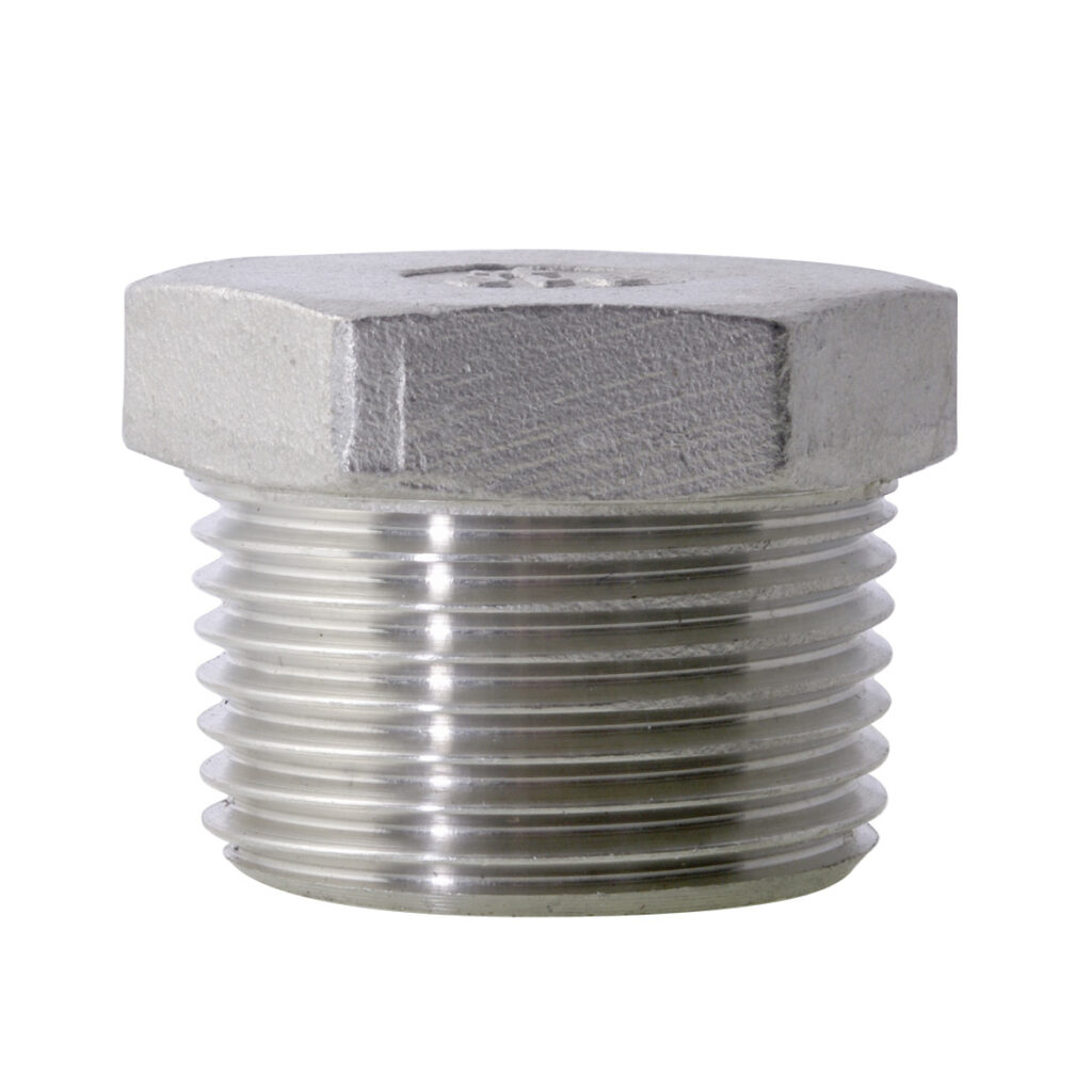 1/4" NPT HEXAGON PLUG 150LB 316 STAINLESS STEEL | HP04N