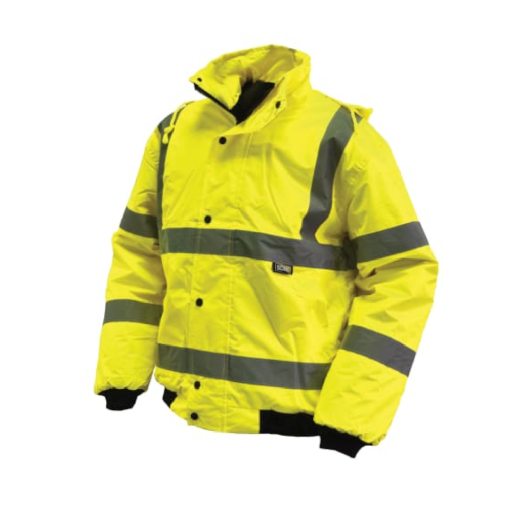 Hi-Vis Yellow Bomber Jacket - XL (48in) | SCAWWHVBJXL
