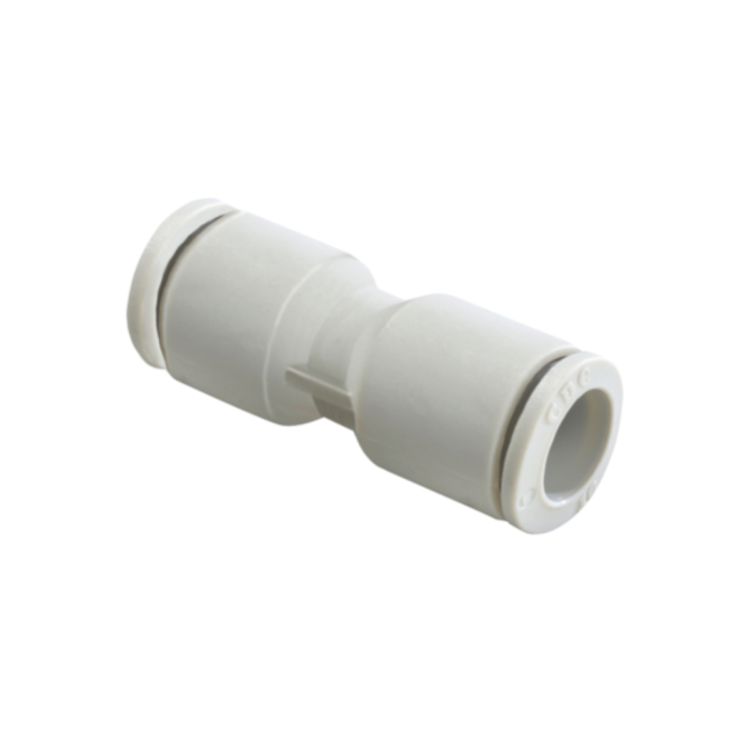 8mm OD X 8mm OD STRAIGHT UNION ONE-TOUCH NEW WHITE 20BAR/80c | CDMPUC08W