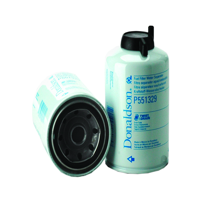 P551329 - Fuel/Water Separator Spin-on Twist & Drain Filter-P551329 ...