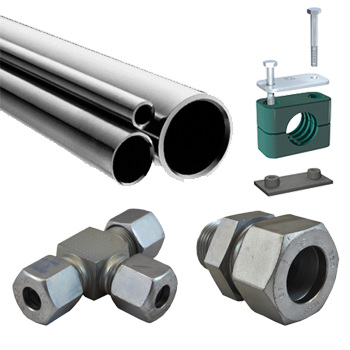 Steel Tube & Compression Fittings | Hydraulic Megastore