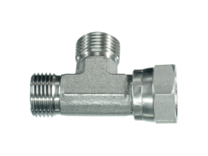 1 " BSPP 60 ° Coned Swivel Female Run Tee BS 5200 | 1570510-16