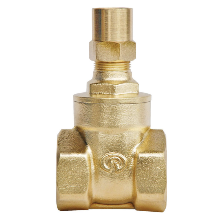 1" PN20 DZR Brass Gate Valve BSPT | ART 640LS - 1"