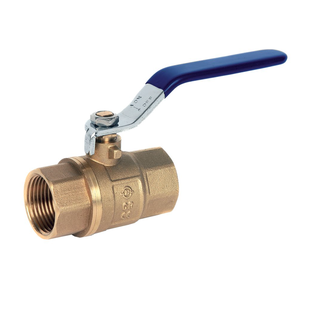 1 1/2" PN40 DZR Brass Ball Valve BSPT Ends | ART 50 - 1 1/2"