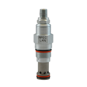 (RPEC-LAN) Pilot Operated, Balanced Piston Relief Valve, 95 L/min, T-10A Cavity, 100 To 3000 PSI ...