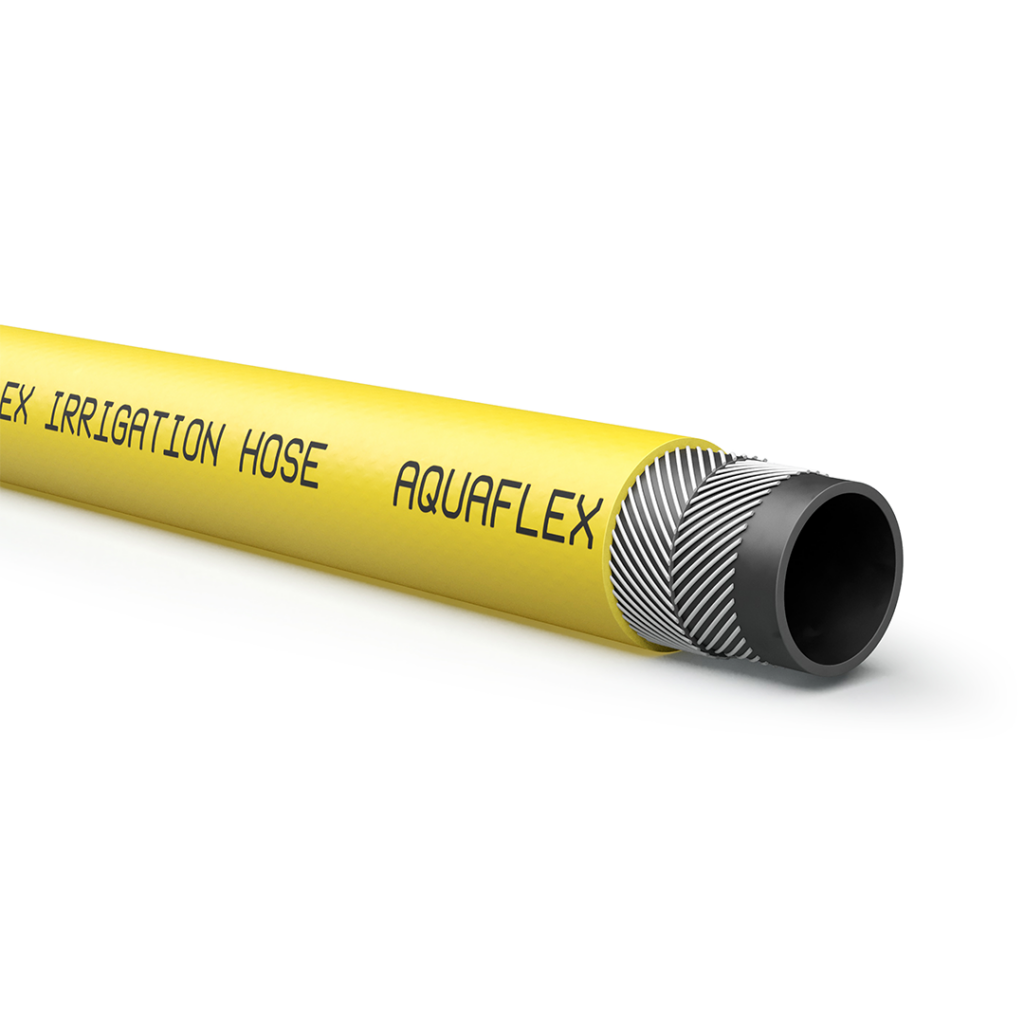 1" X100m Aquaflex Water Delivery Irregation Hose Yellow (100m Coil ...