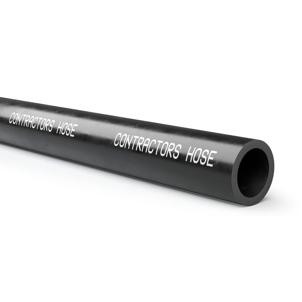 1" X 75m PVC Contractors Black Hose | CH-25