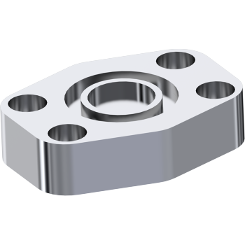 6000 Series SAE Blanking Flange Stainless Steel | Hydraulic Megastore