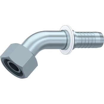 Heavy (S) Metric 45° Swept Swivel Female (24° DIN 2353) | Hydraulic ...