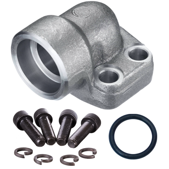 Buy 2" SAE 90° Flange 3000 PSI X 61mm Socket Weld (c/w Metric Bolts ...