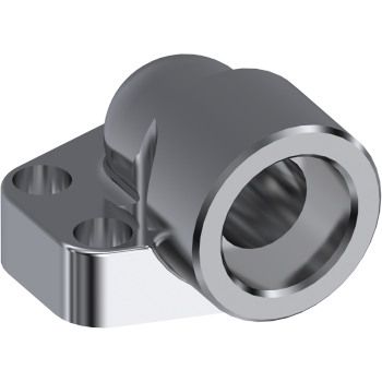 3000 Series 90° Elbow SAE Flange For Imperial Tube Stainless Steel ...