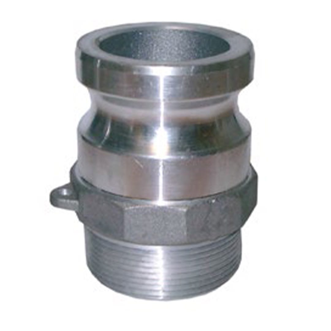 8" Type F Camlock X BSPT Male - Aluminium | F800AL