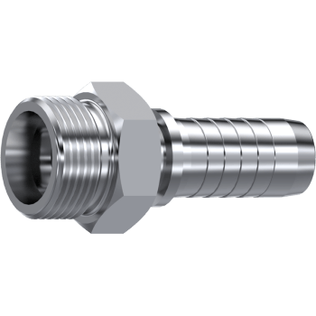 Light Series-Metric Male (24° Cone) Hose Fitting | Hydraulic Megastore