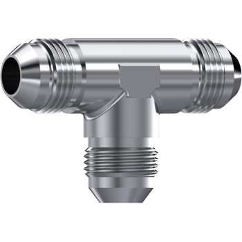 SS. MALE JIC UNION TEE 7/16" 20H UNF | ZS50506