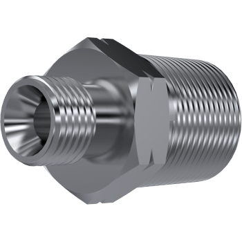 S.S. REDUCER ADAPTOR MALE 60º - MALE 1/2" BSP 3/4" NPT | Z10240812