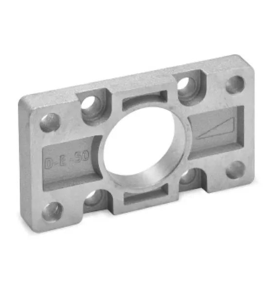 Front And Rear Flange 40mm Bore | D-E-41-40
