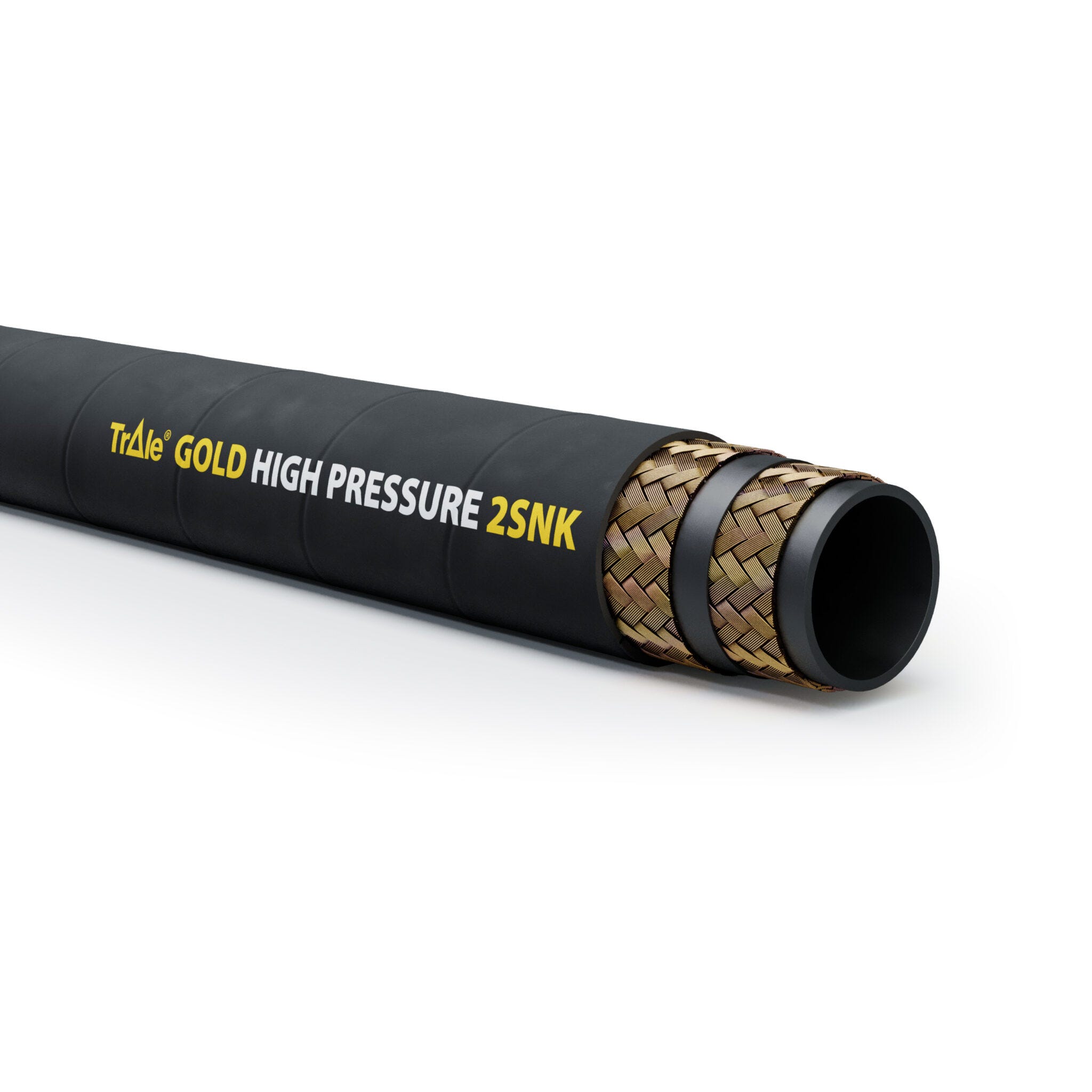 3/8" 2SNK TrAle Gold Hydraulic Hose | 2SNK-06-TG