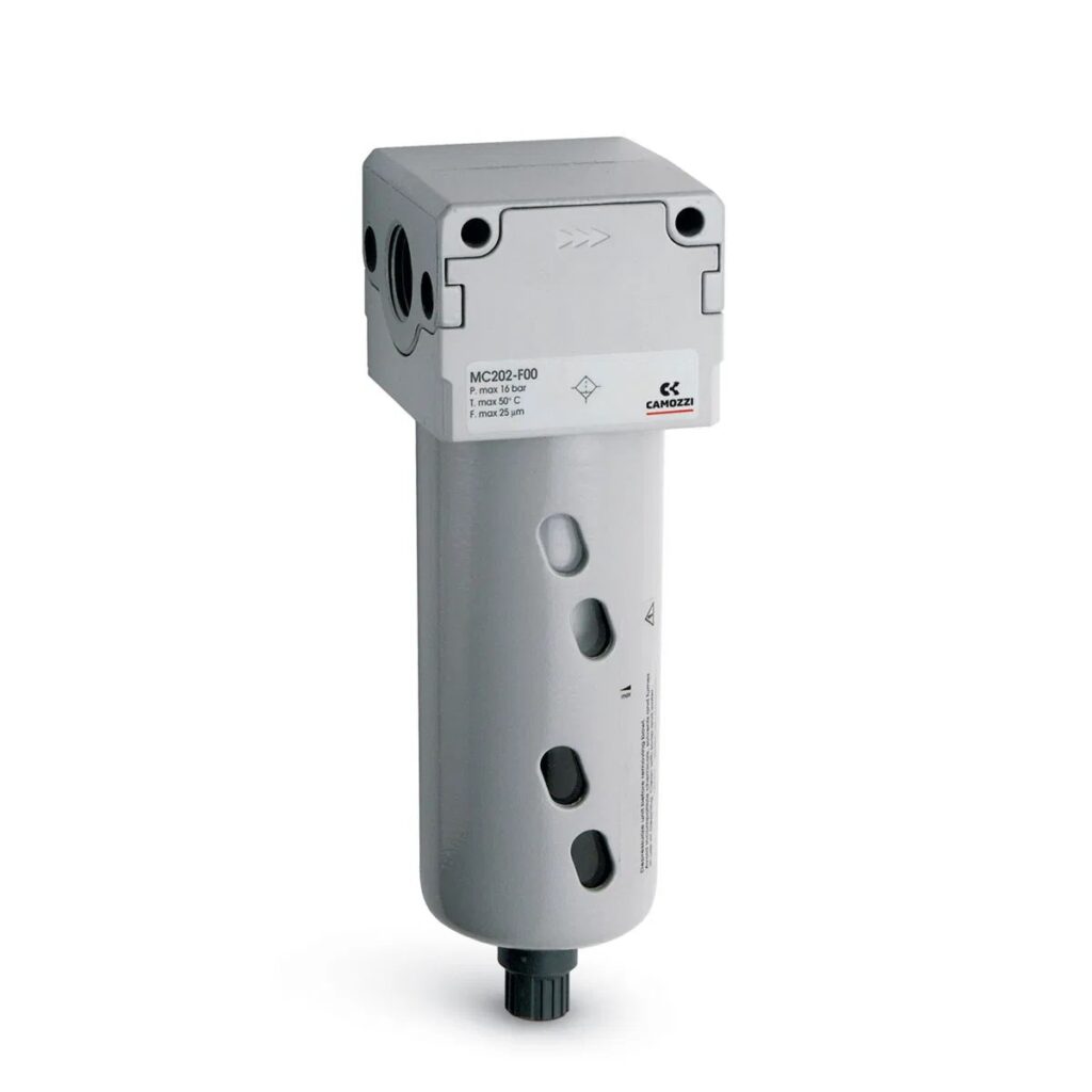 Series MC Filters Connections 3/8" , Filtering Element 25µm , Draining ...