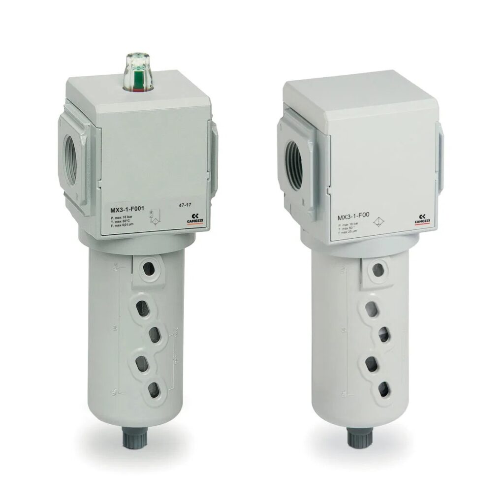 Series MX2 Coalescing Filters Connection 3/8" , Filtering Element 1µm ...